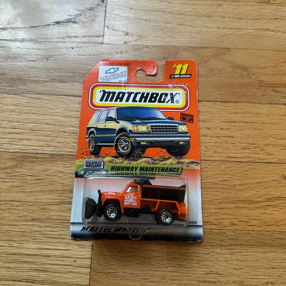 Mattel | Toys | Matchbox Highway Maintenance Truck 1 Out Of 10 | Poshmark